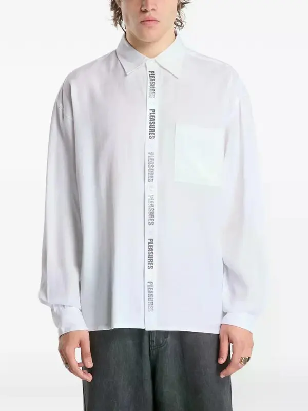 PLEASURES Impact Logo-print Shirt