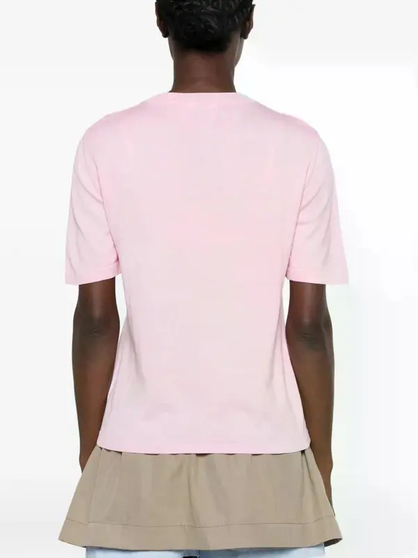 Moschino Short-sleeve Goose Motif Top