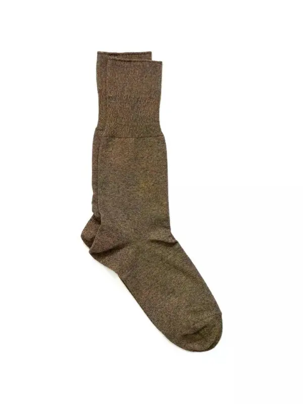 YAHAE Organic Cotton Ribbed Socks