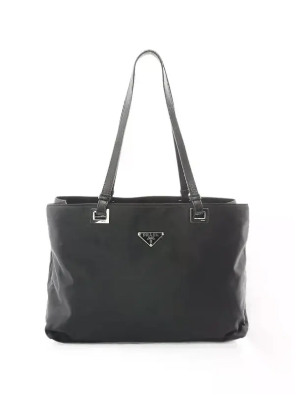 Prada 2000s Tessuto Acciaio Tote Bag