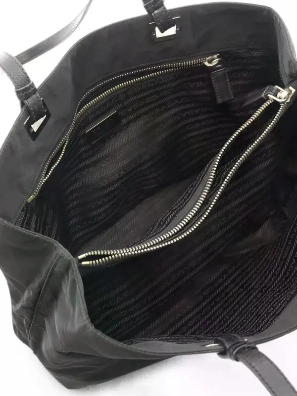 Prada 2000s Tessuto Acciaio Tote Bag