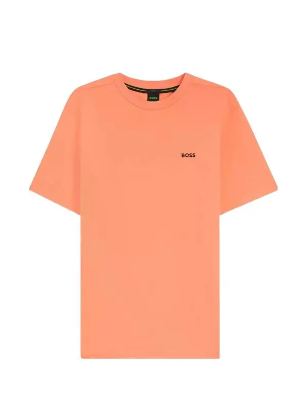 BOSS Logo-print T-shirt - Orange