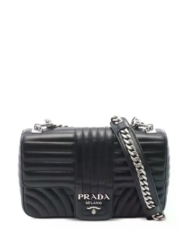 Prada Quilted Calf Leather Shoulder Bag