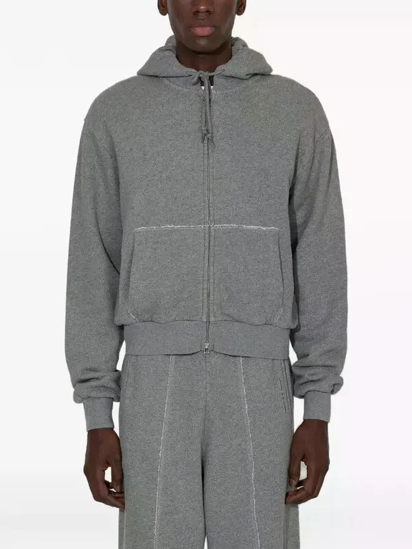 _J.L - A.L_ Lave Raw-edge Hoodie