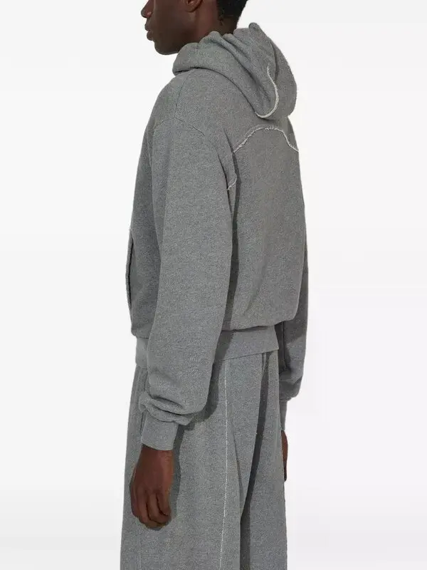 _J.L - A.L_ Lave Raw-edge Hoodie