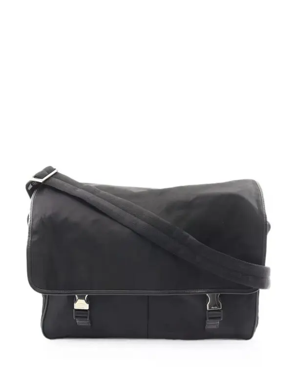 Prada 2010s Buckle Shoulder Bag