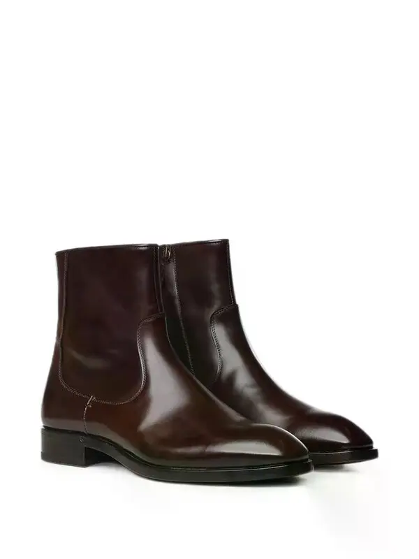 LARDINI Zip-fastening Leather Boots