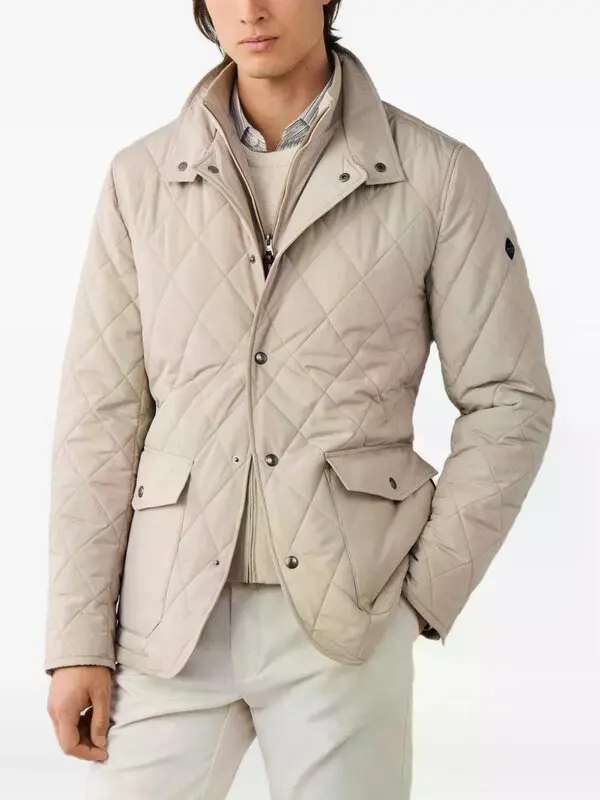 HACKETT LONDON Quilted Paddock Padded Jacket