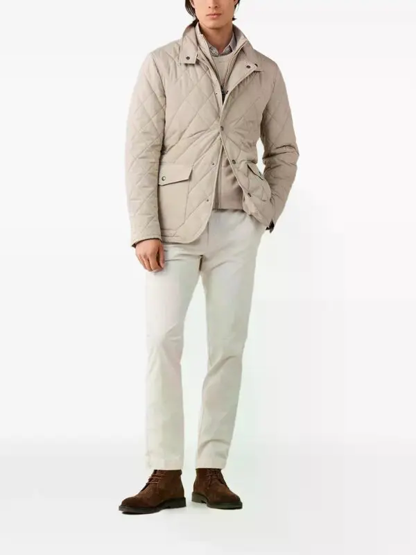HACKETT LONDON Quilted Paddock Padded Jacket