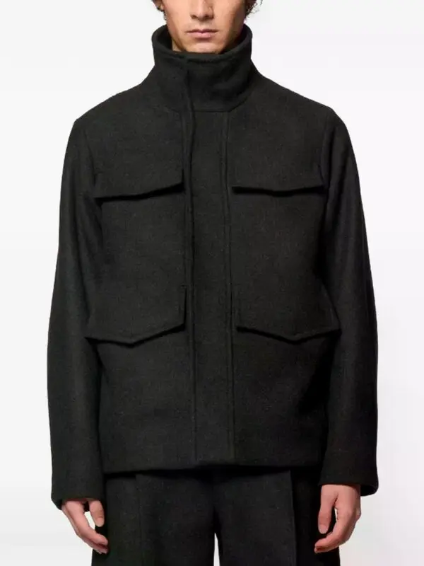 OMAR AFRIDI M65 Single-breasted Coat