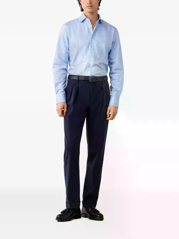 HACKETT LONDON Wide-stripe Shirt