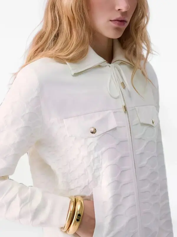 Liu Jo Crocodile Jacquard Sweater