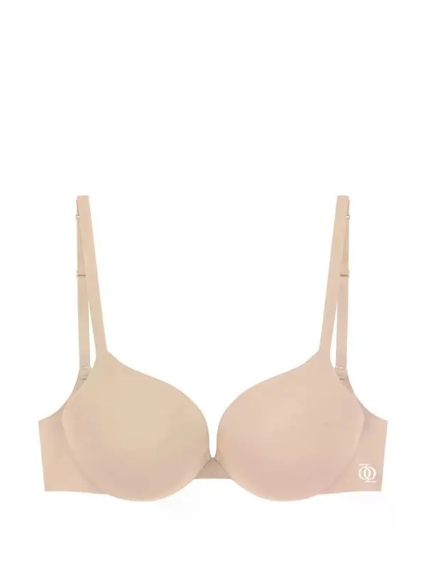 GOD SAVE QUEENS Padded Underwired Bra - Neutrals