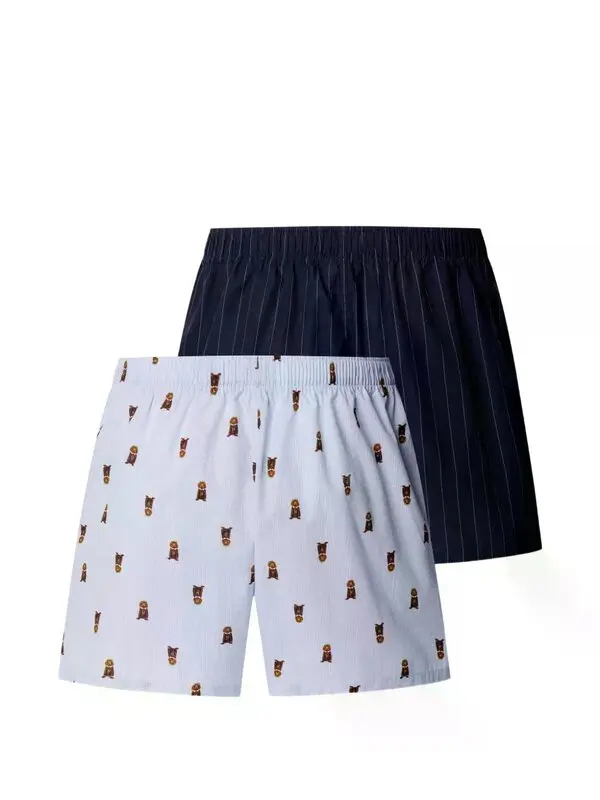 HACKETT LONDON Harry Boxer Cotton Boxer Shorts