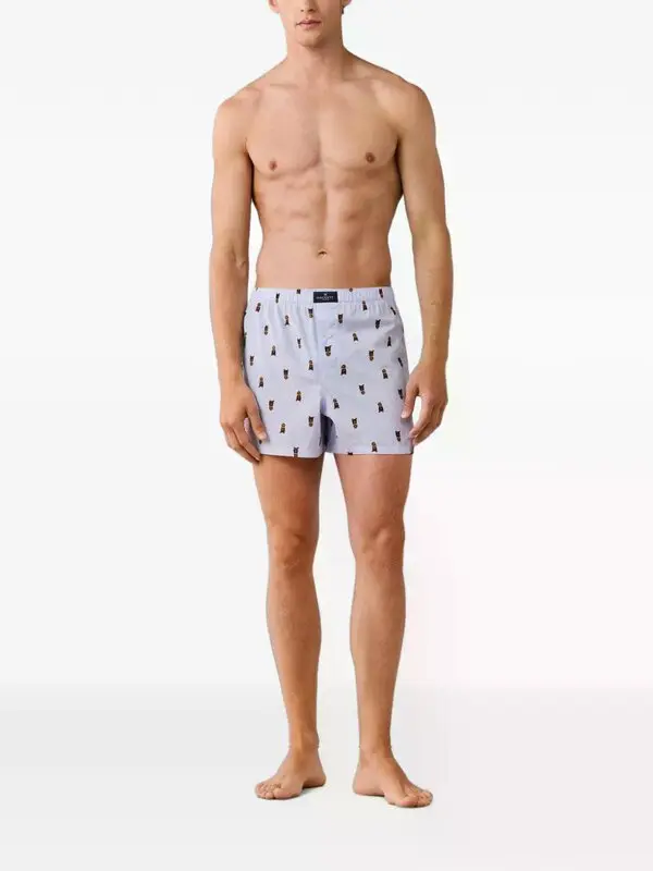 HACKETT LONDON Harry Boxer Cotton Boxer Shorts