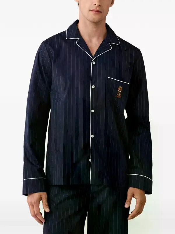 HACKETT LONDON Harry Pinstripe Pajamas