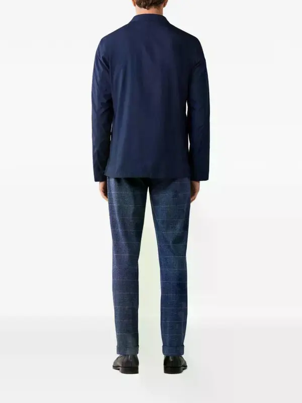 HACKETT LONDON Stand-up Collar Blazer