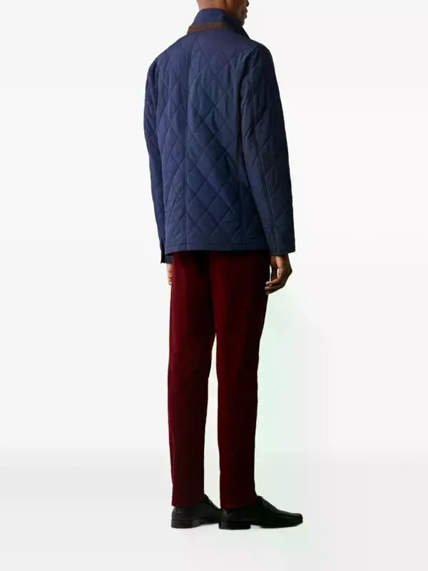 HACKETT LONDON Paddock Diamond-quilted Jacket