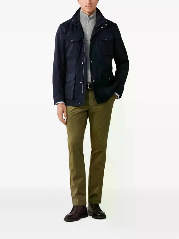 HACKETT LONDON Kensington Slim-fit Chinos