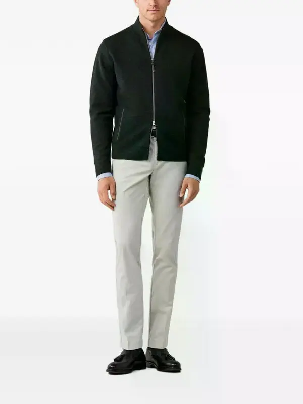 HACKETT LONDON Milano-knit Merino Wool Cardigan