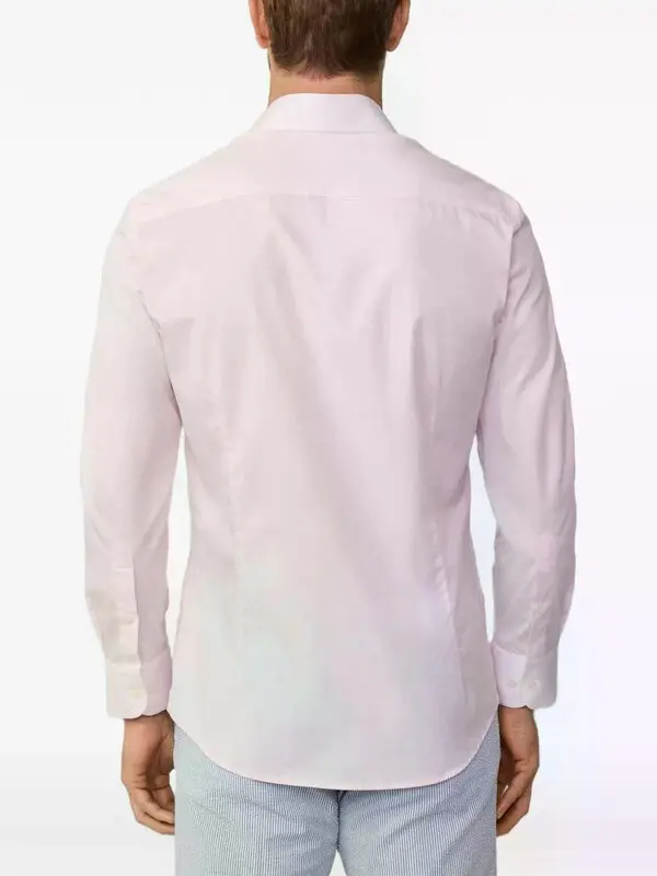 HACKETT LONDON Tailored-fit Poplin Shirt