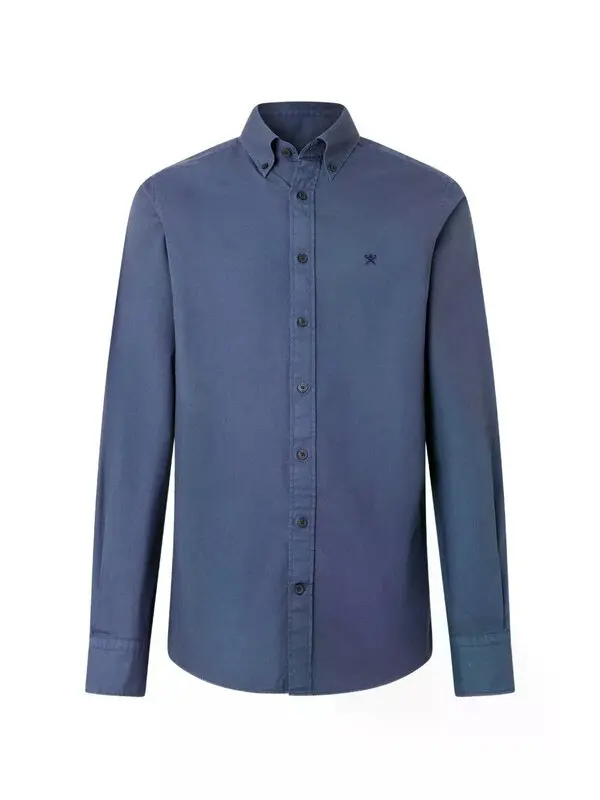 HACKETT LONDON Embroidered-logo Shirt