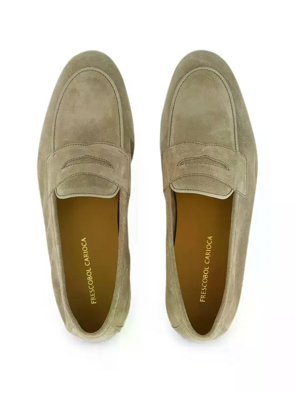 Frescobol Carioca Leme Suede Loafers