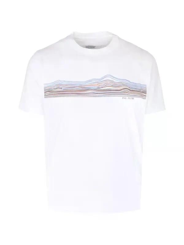 Pal Zileri Landscape-print T-shirt