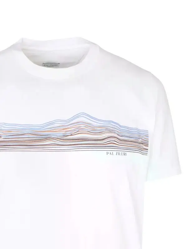Pal Zileri Landscape-print T-shirt