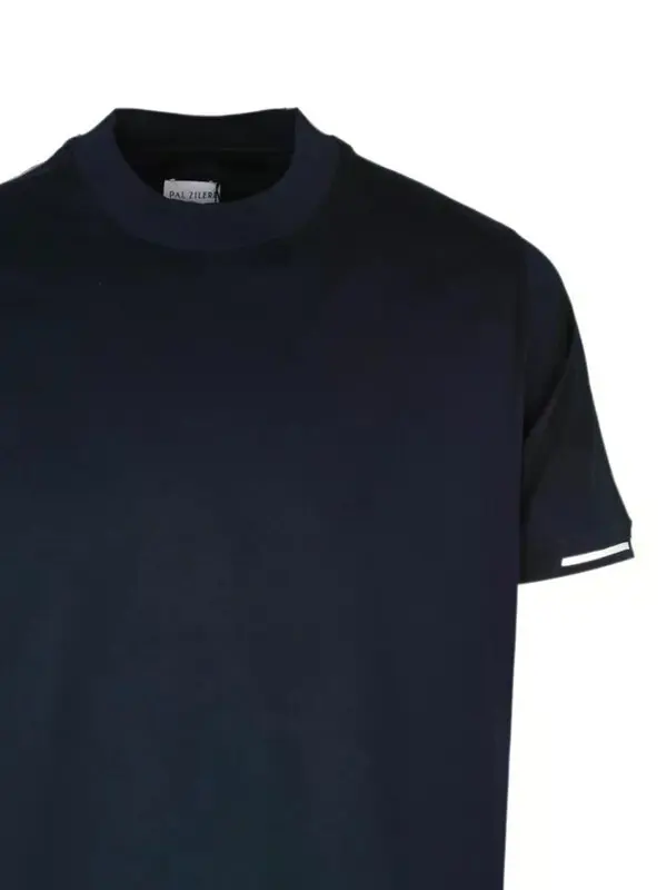 Pal Zileri Stripe-detail Crew-neck T-shirt