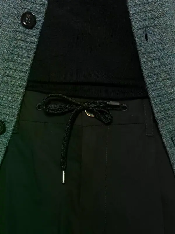 Herno Drawstring-waist Pleated Trousers