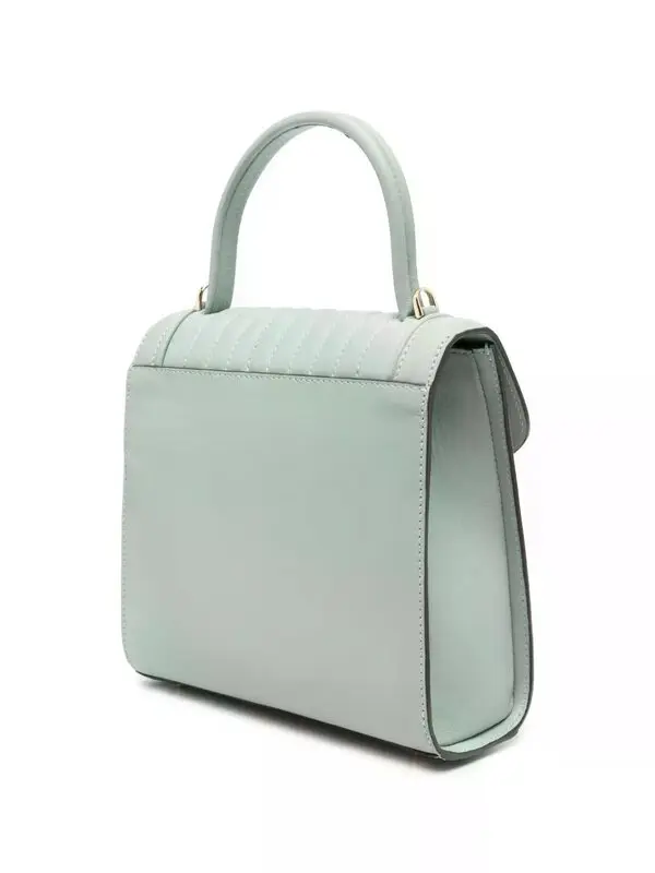 DELAGE Quilted Leather Tote Bag