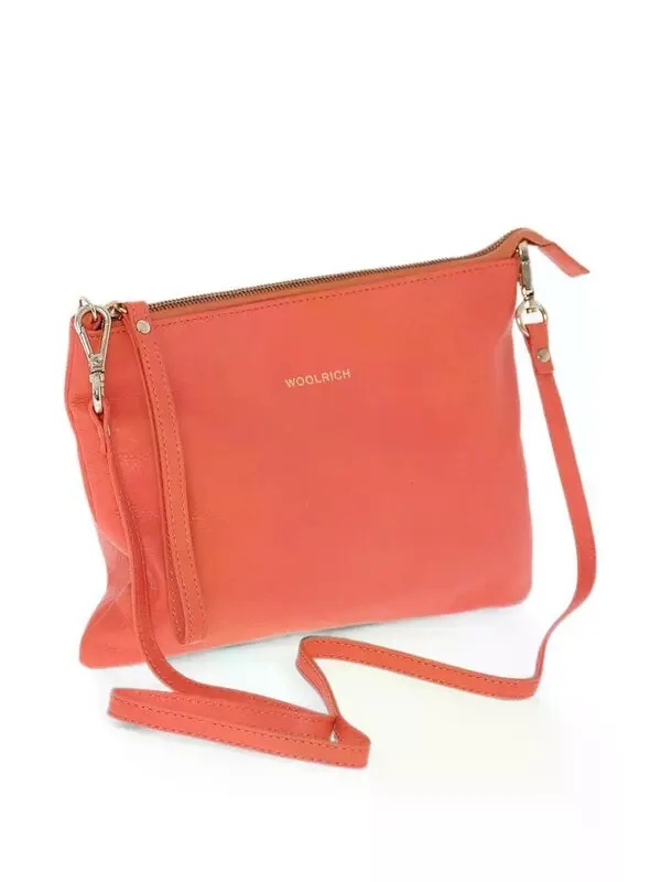 Woolrich Hammered Leather Shoulder Bag