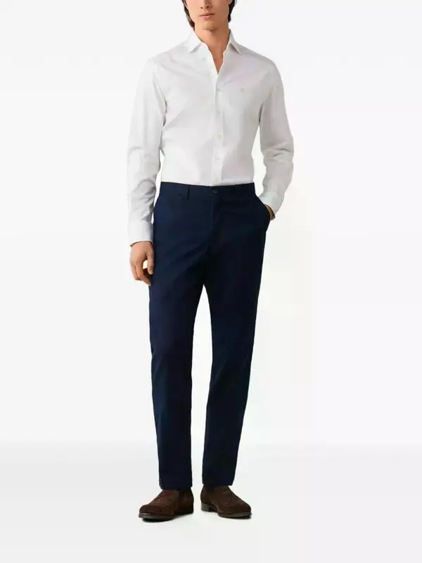 HACKETT LONDON Logo-embroidered Shirt