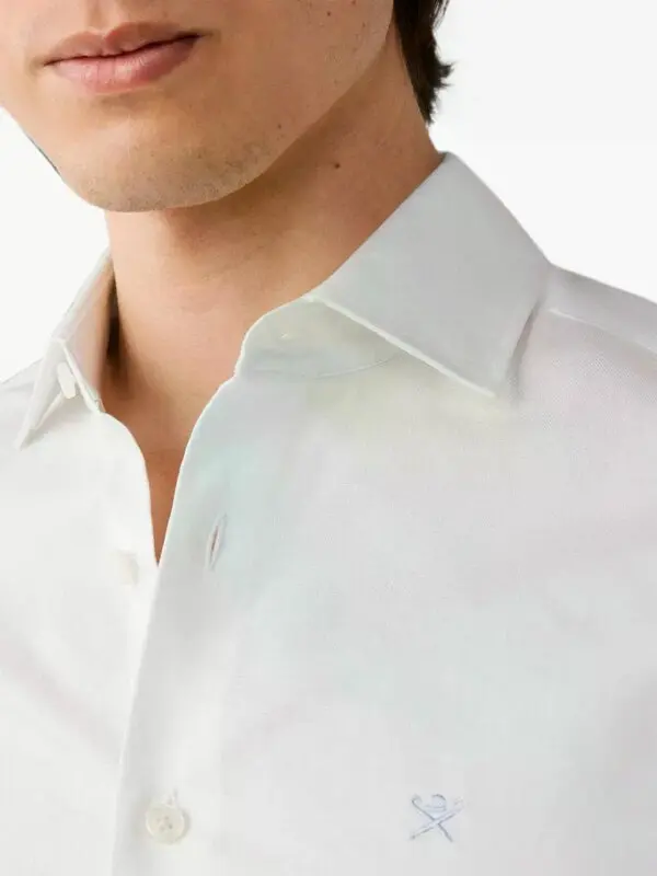 HACKETT LONDON Logo-embroidered Shirt