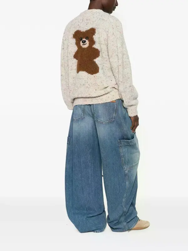 Moschino Teddy Bear Buttoned Cardigan