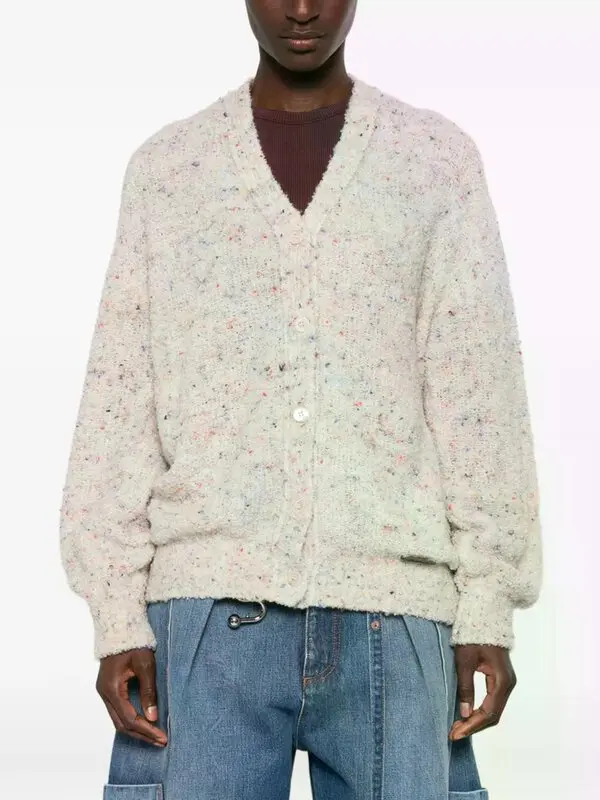 Moschino Teddy Bear Buttoned Cardigan
