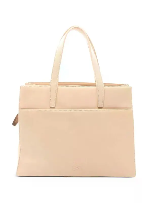 Loewe 2000s Anagram Handbag - Neutrals