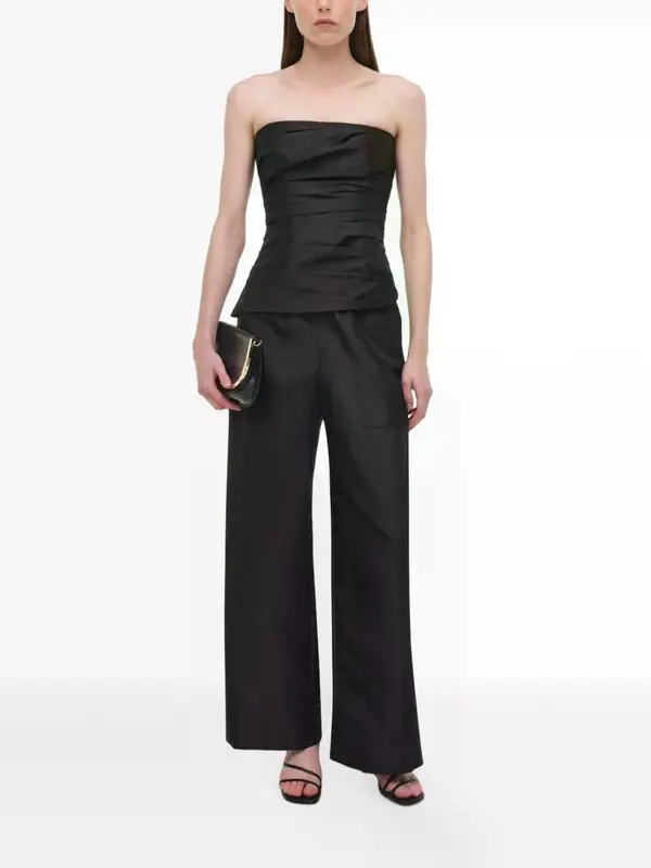 Simkhai Emerson Ruched Bustier Top