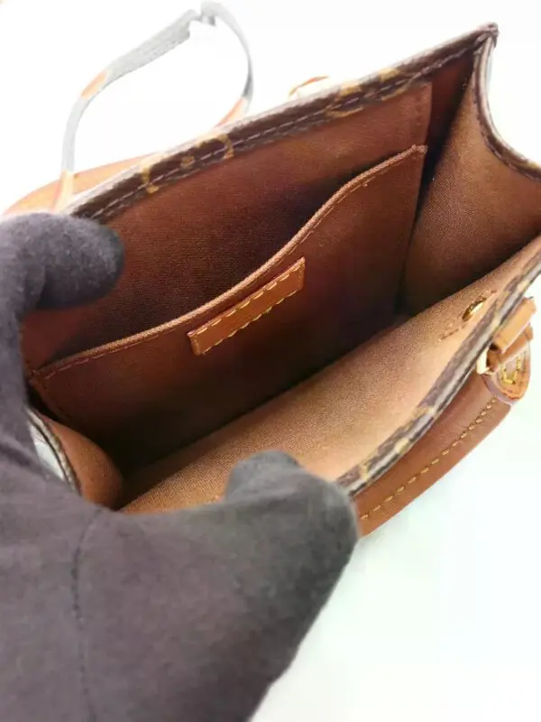 LOUIS VUITTON 2020 Petite Sac Plat Monogram Handbag