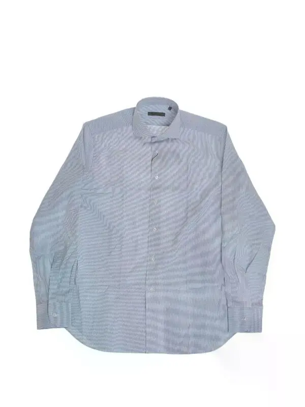 Corneliani Striped Cotton Shirt