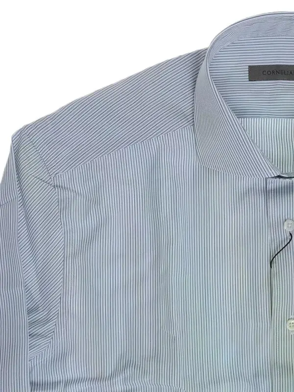 Corneliani Striped Cotton Shirt