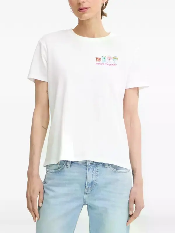 MC2 SAINT BARTH Embroidered Crew-neck T-shirt