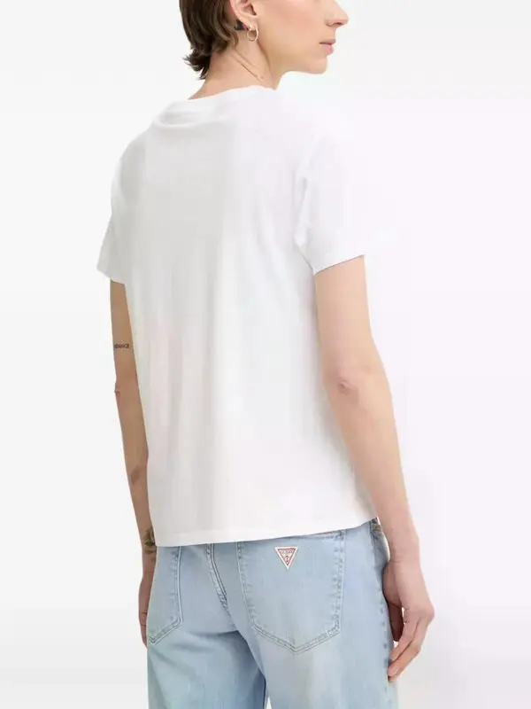 MC2 SAINT BARTH Embroidered Crew-neck T-shirt