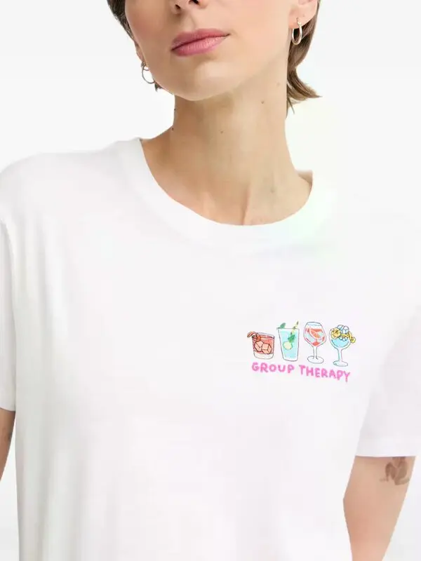 MC2 SAINT BARTH Embroidered Crew-neck T-shirt