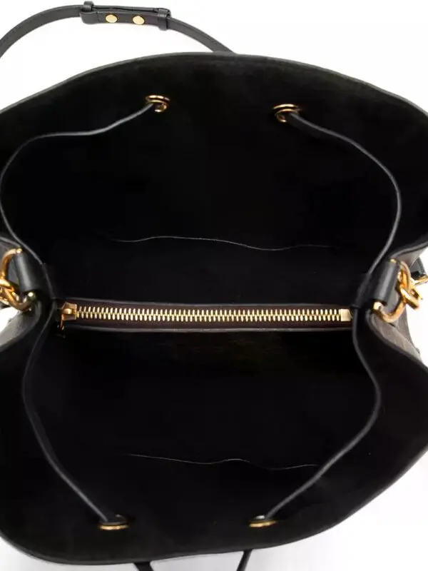 LOUIS VUITTON 2017 Monogram Neonoe Mm Bucket Bag - Brown