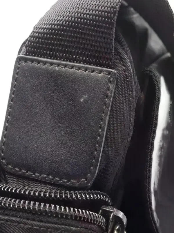 Prada 2010s Tessuto Buckle Shoulder Bag