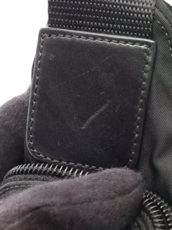 Prada 2010s Tessuto Buckle Shoulder Bag