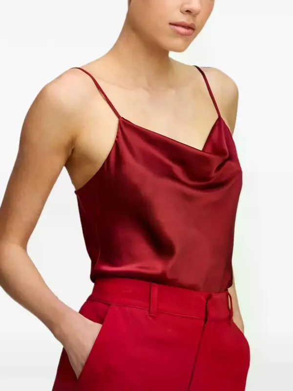 Cinq À Sept Marta Cami Cowl-neck Top