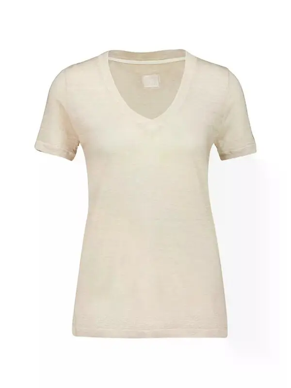 120% Lino V-neck T-shirt